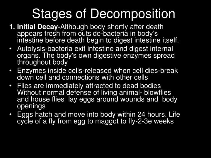 PPT - Determining the Time of Death (TOD) PowerPoint Presentation - ID ...