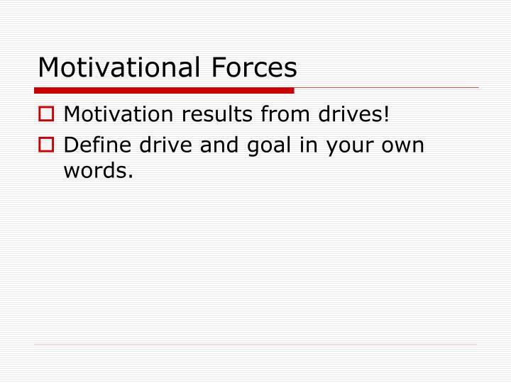PPT - Chapter 5: Motivation and Emotion PowerPoint Presentation - ID ...