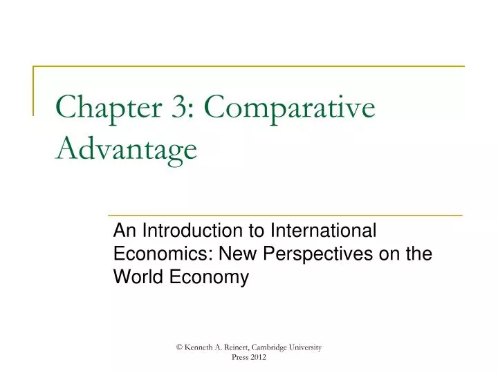 PPT - Chapter 3: Comparative Advantage PowerPoint Presentation, free ... PPT - Chapter 3: Comparative Advantage PowerPoint Presentation, free ...