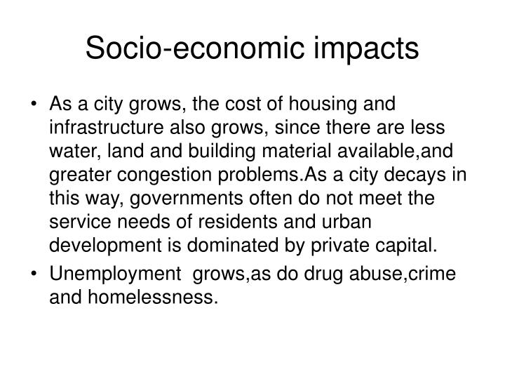 PPT - URBANIZATION - IMPACTS PowerPoint Presentation - ID:1462991
