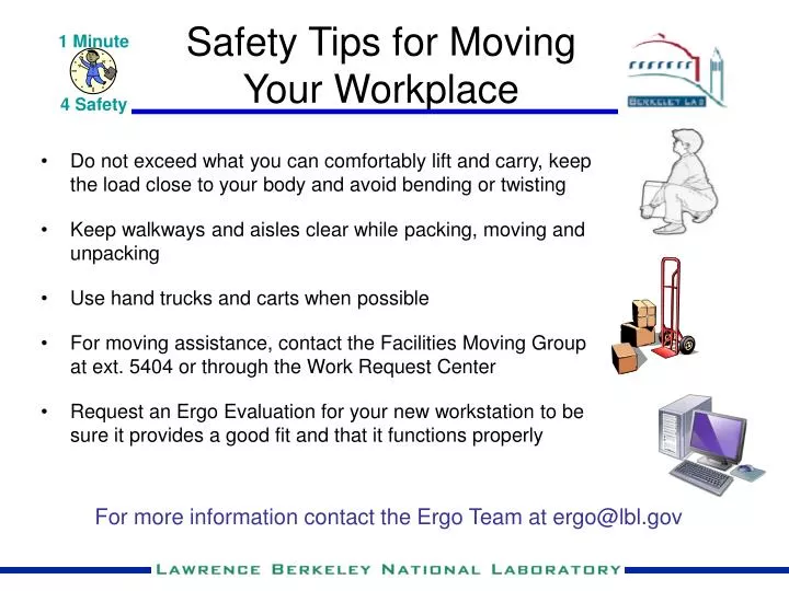PPT - Safety Tips for Moving Your Workplace PowerPoint Presentation ...