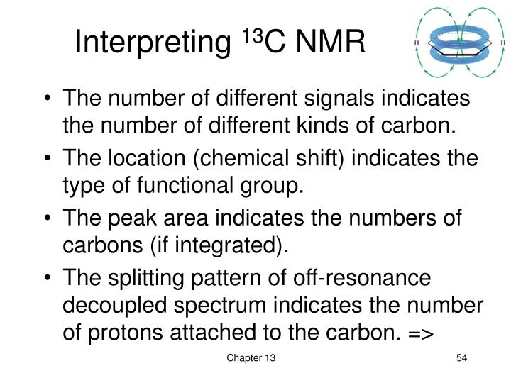 PPT - Chapter 13 Nuclear Magnetic Resonance Spectroscopy PowerPoint ...