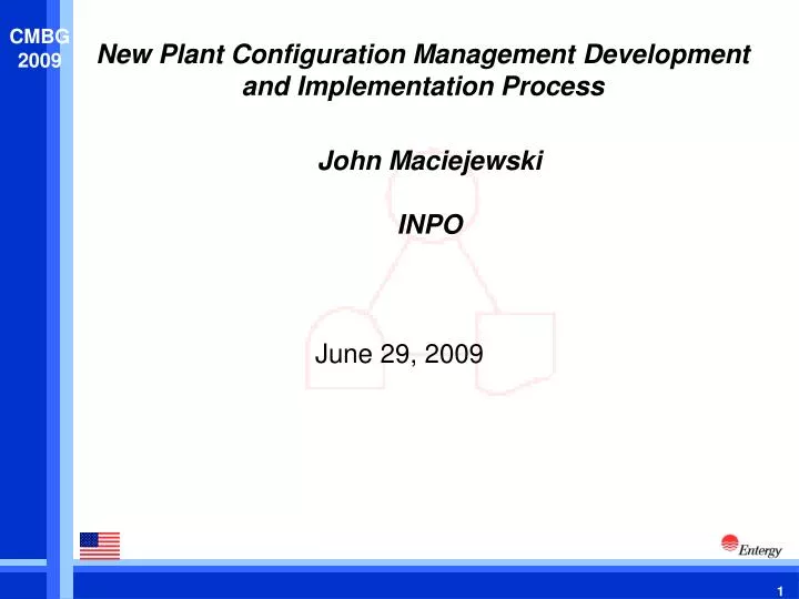 PPT - New Plant Configuration Management Development and Implementation ...