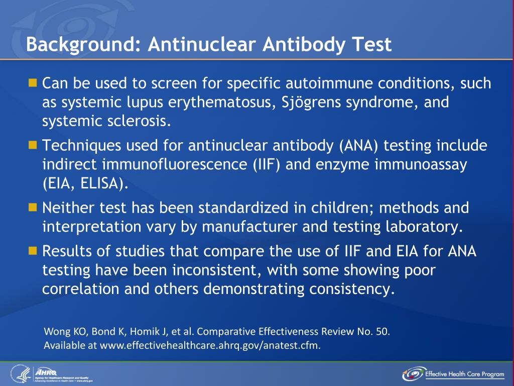 PPT - Evaluating Antinuclear Antibody, Rheumatoid Factor, and CCP ...