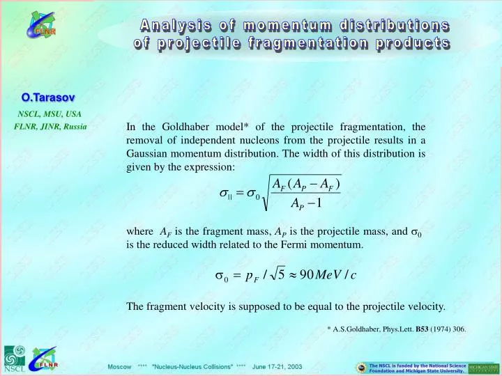 PPT - NSCL, MSU, USA PowerPoint Presentation, free download - ID:1464410