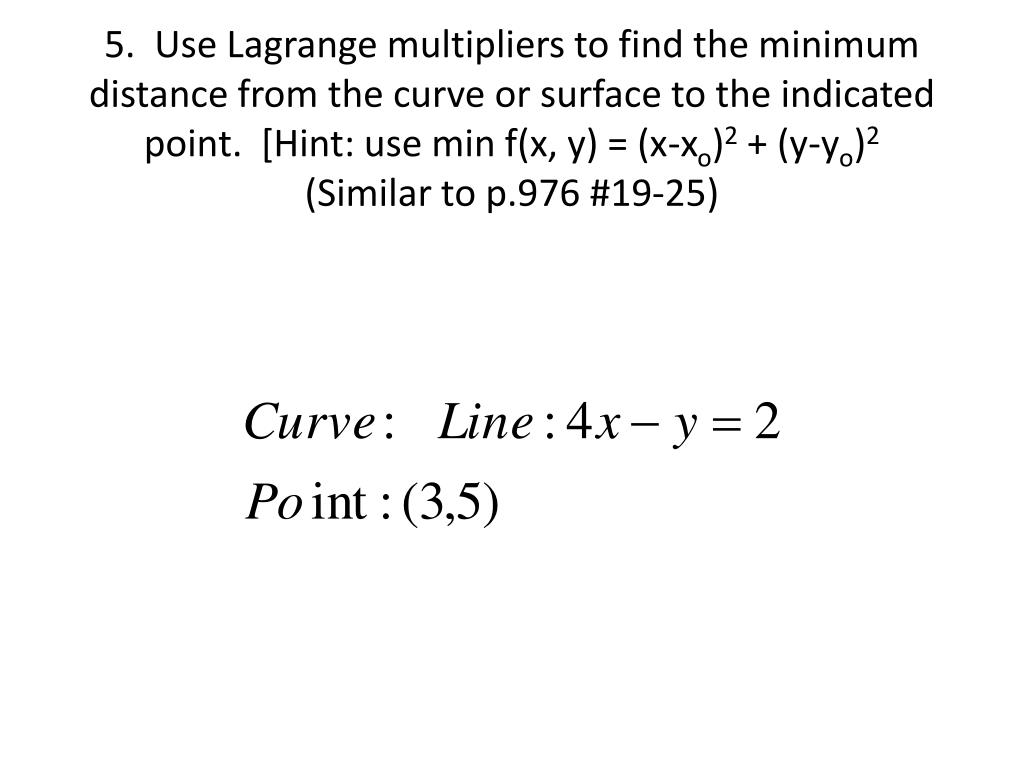 PPT - Lagrange Multipliers PowerPoint Presentation, free download - ID ... PPT - Lagrange Multipliers PowerPoint Presentation, free download - ID ...