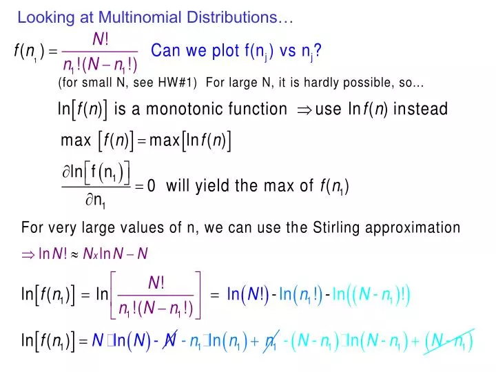 Ppt Multinomial Distributions Powerpoint Presentation Free Download