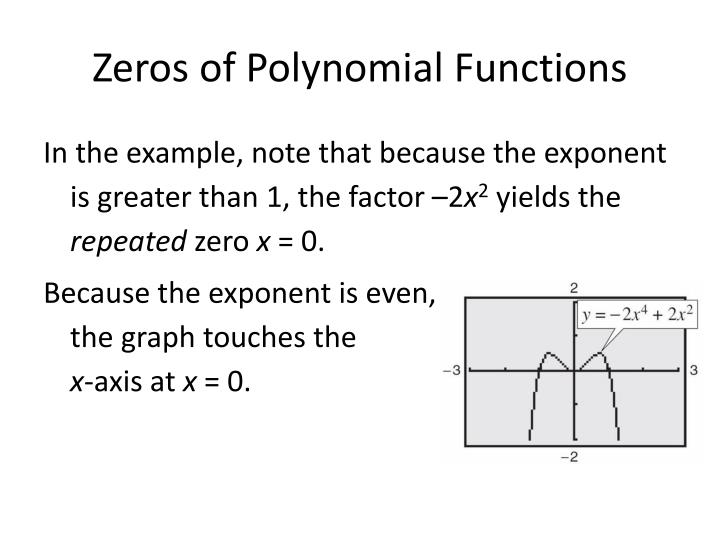 PPT - Graphs of Polynomial Functions PowerPoint Presentation - ID:1465662