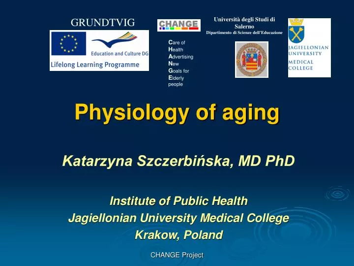 PPT - Physiology of aging PowerPoint Presentation, free download - ID ...