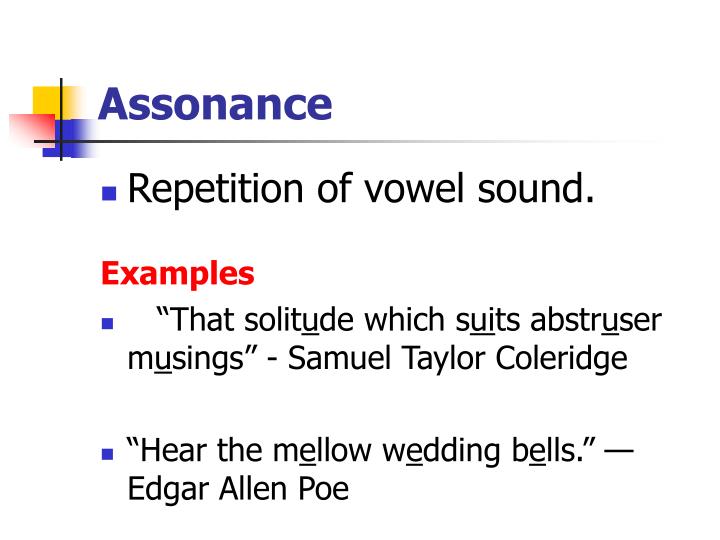 PPT - Alliteration, Consonance, Assonance PowerPoint Presentation - ID ...