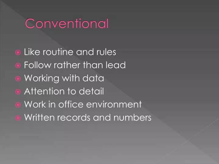 PPT - Conventional PowerPoint Presentation, free download - ID:1466376