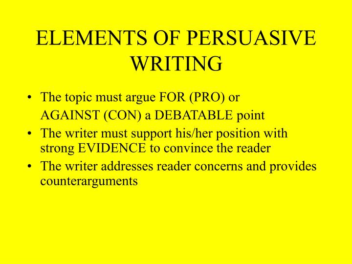 PPT - The POWER of PERSUASION PowerPoint Presentation - ID:1466413