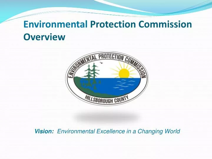 PPT - Environmental Protection Commission Overview PowerPoint ...