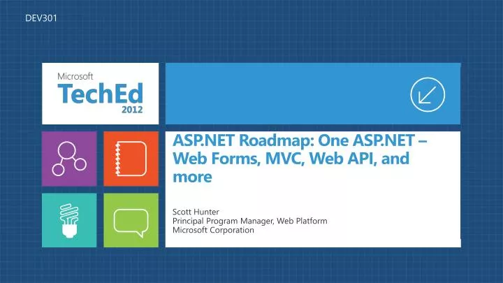 Ppt Aspnet Roadmap One Aspnet Web Forms Mvc Web Api And More Powerpoint Presentation