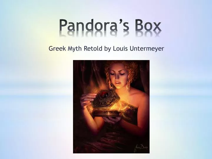 PPT - Pandora’s Box PowerPoint Presentation, free download - ID:1466865