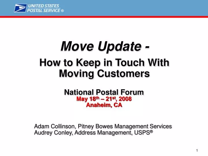 PPT - Move Update - How to Keep in Touch With Moving Customers ...