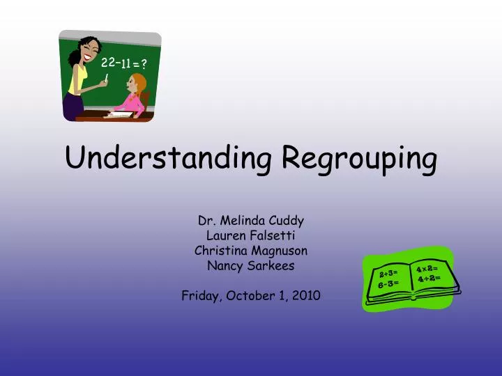 PPT - Understanding Regrouping PowerPoint Presentation, free download ...