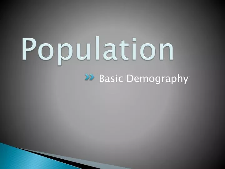 PPT - Population PowerPoint Presentation, free download - ID:1468634