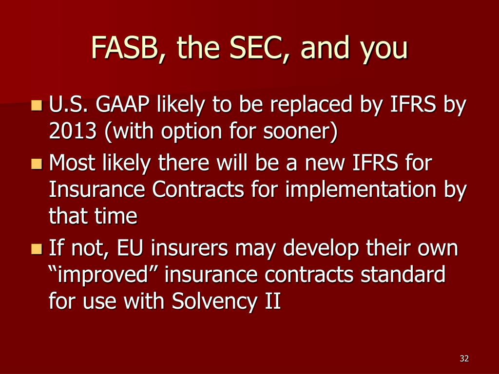 PPT - The Coming IFRS for Insurance Accounting PowerPoint Presentation ...