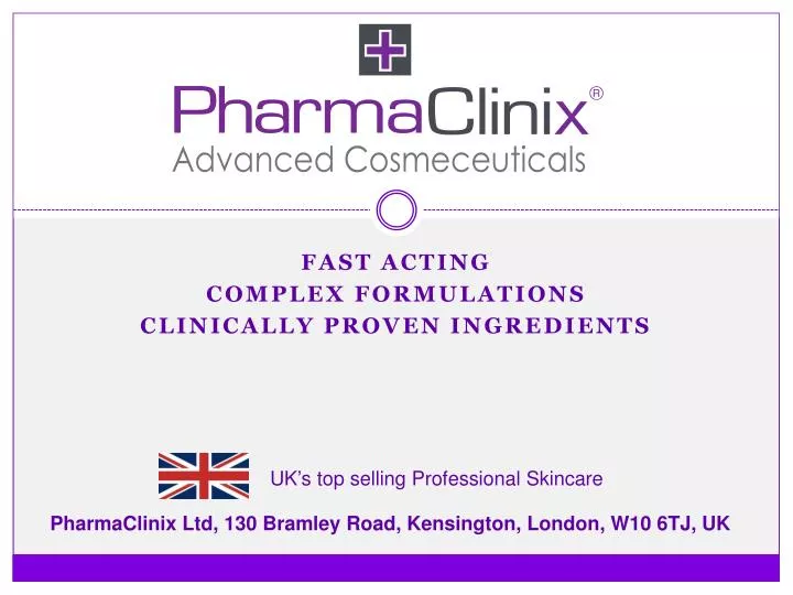 PPT - Fast acting Complex formulations Clinically proven ingredients ...
