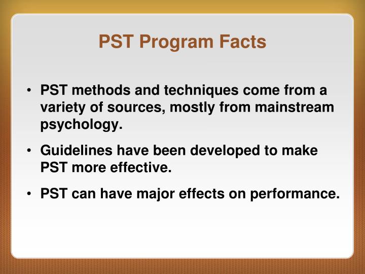 PPT - Chapter 11: Introduction to Psychological Skills Training ...