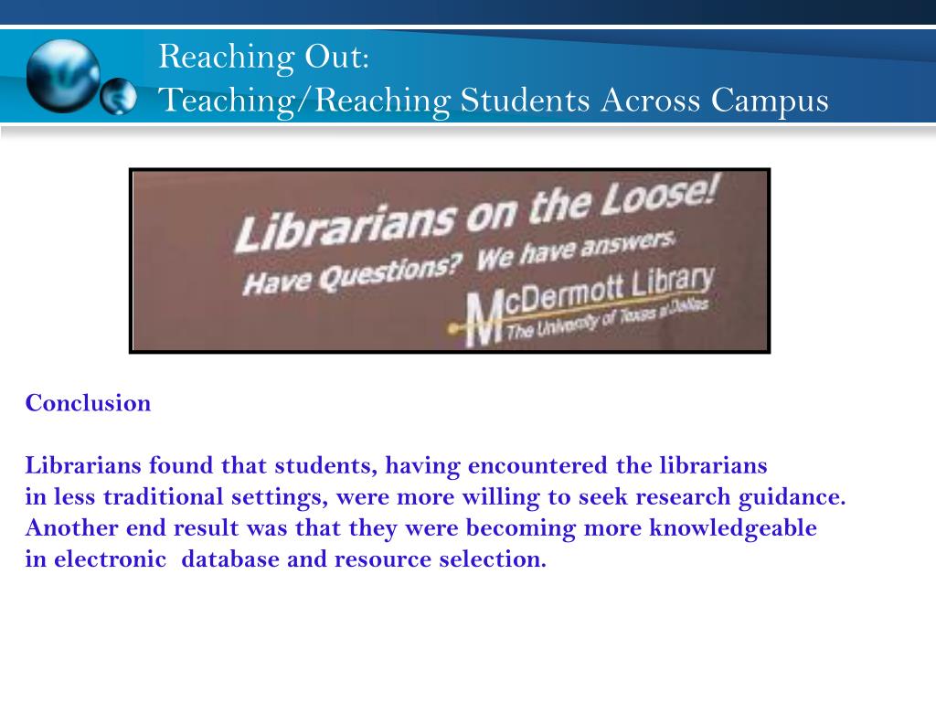 PPT - Loreen Phillips Eugene McDermott Library University of Texas at ...