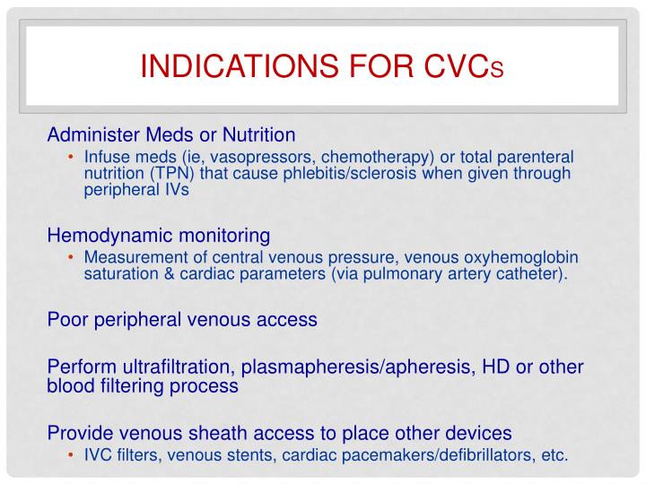 PPT - Central venous catheters PowerPoint Presentation - ID:1473353