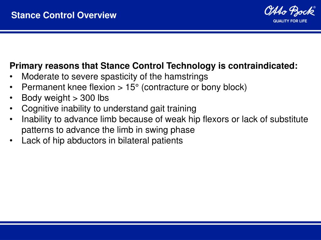 PPT - Stance Control Knee Ankle Foot Orthoses (KAFOs) PowerPoint ...