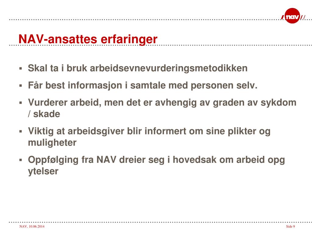 PPT - Samordning av NAV-tiltak for spinalskadde Prosjekt på St.Olavs ...