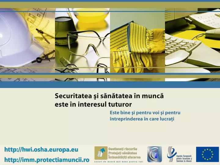 PPT - EVALUAREA RISCURILOR PROFESIONALE MEDCENTER POLICLINICA IAŞI Ing ...