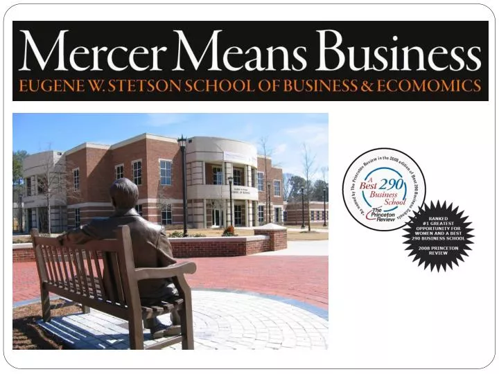 PPT - Mercer University PowerPoint Presentation, free download - ID:1476042