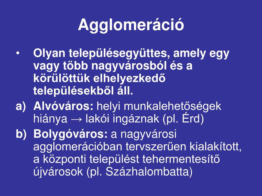 PPT - A városok fejlődése és szerkezete PowerPoint Presentation, free ...