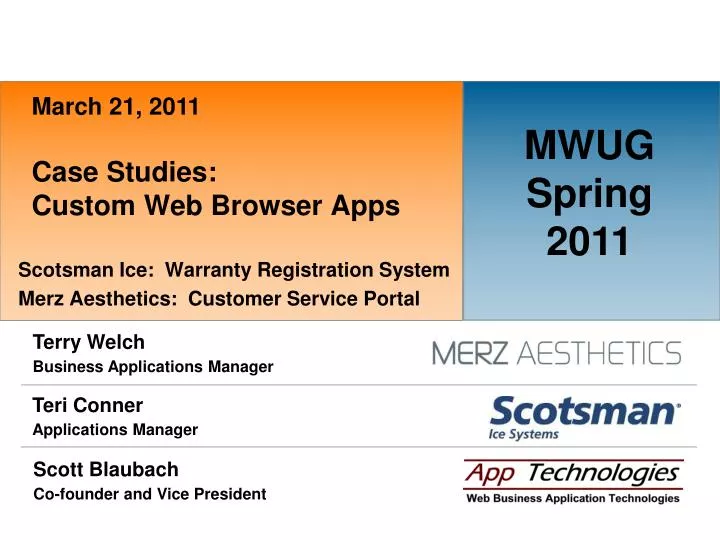 PPT - Case Studies: Custom Web Browser Apps PowerPoint Presentation, free download - ID:1476824