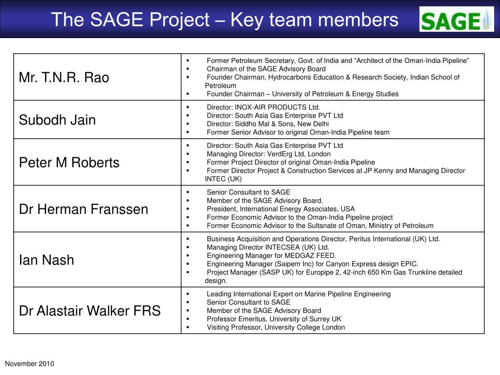 PPT - SAGE Deepwater Pipeline Energy Corridor from the Gulf region to ...