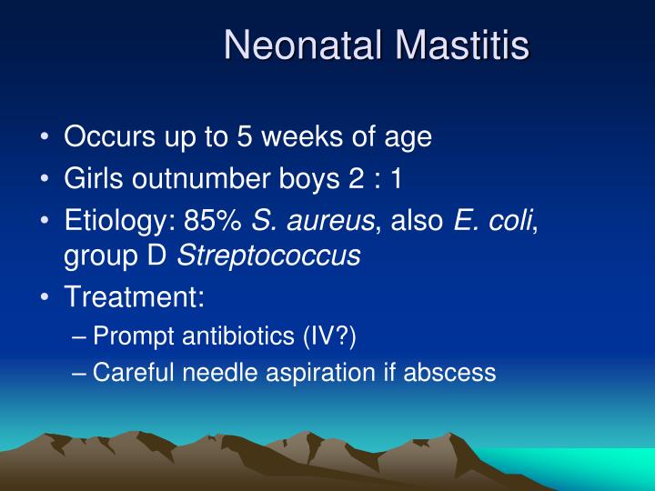 PPT - Mastitis PowerPoint Presentation - ID:1477352
