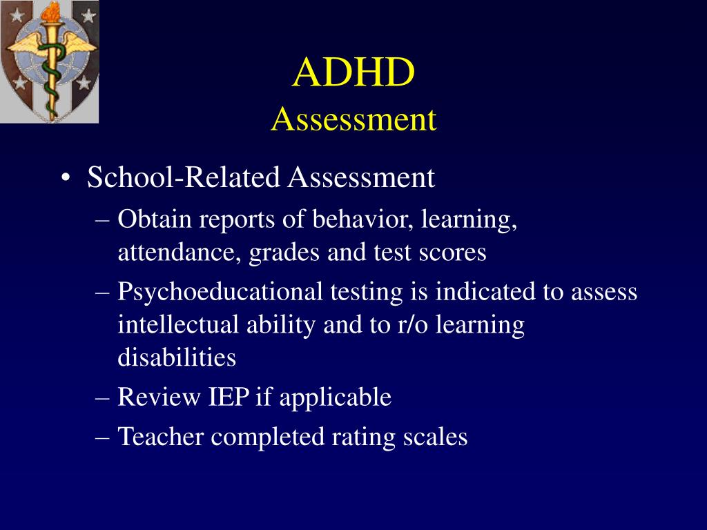 PPT ADHD Diagnosis And Management PowerPoint Presentation Free