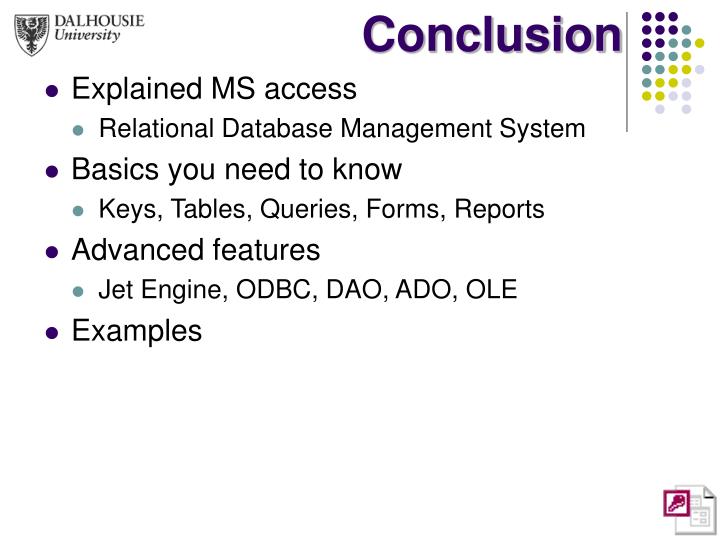 PPT - Microsoft Access PowerPoint Presentation - ID:1477419