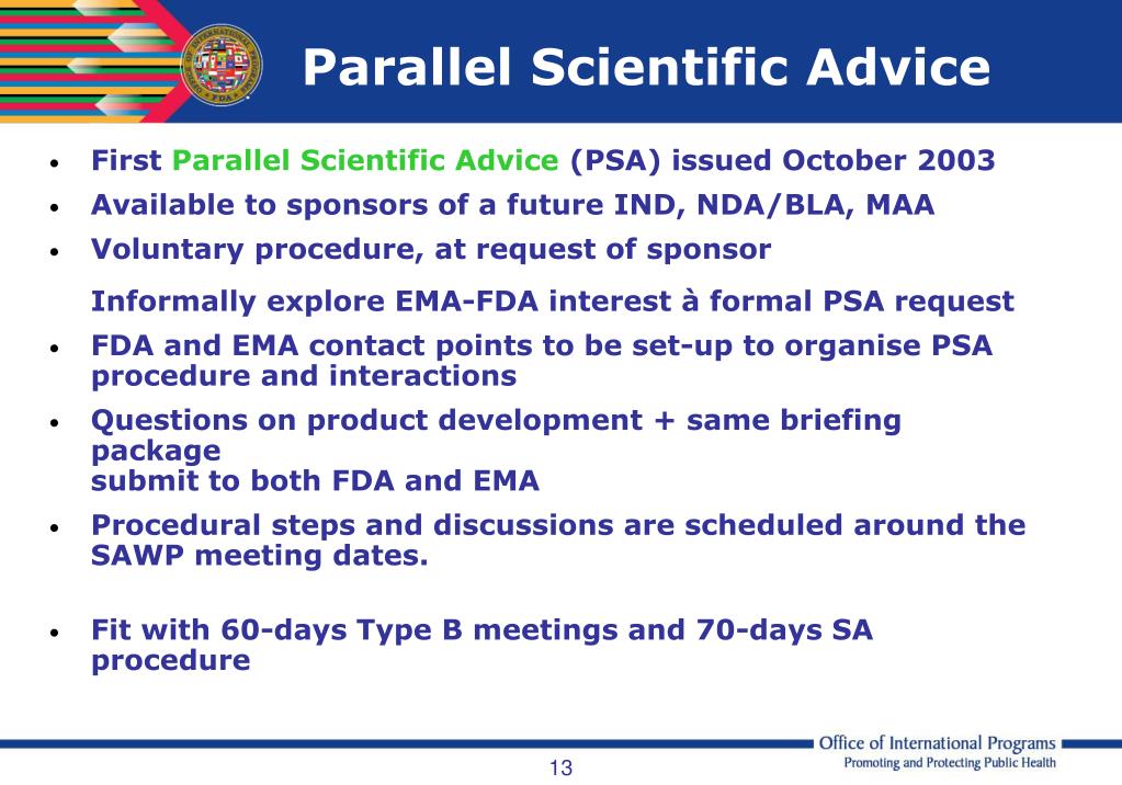 PPT - Harmonization-Collaboration FDA and EMA Activities PowerPoint ...