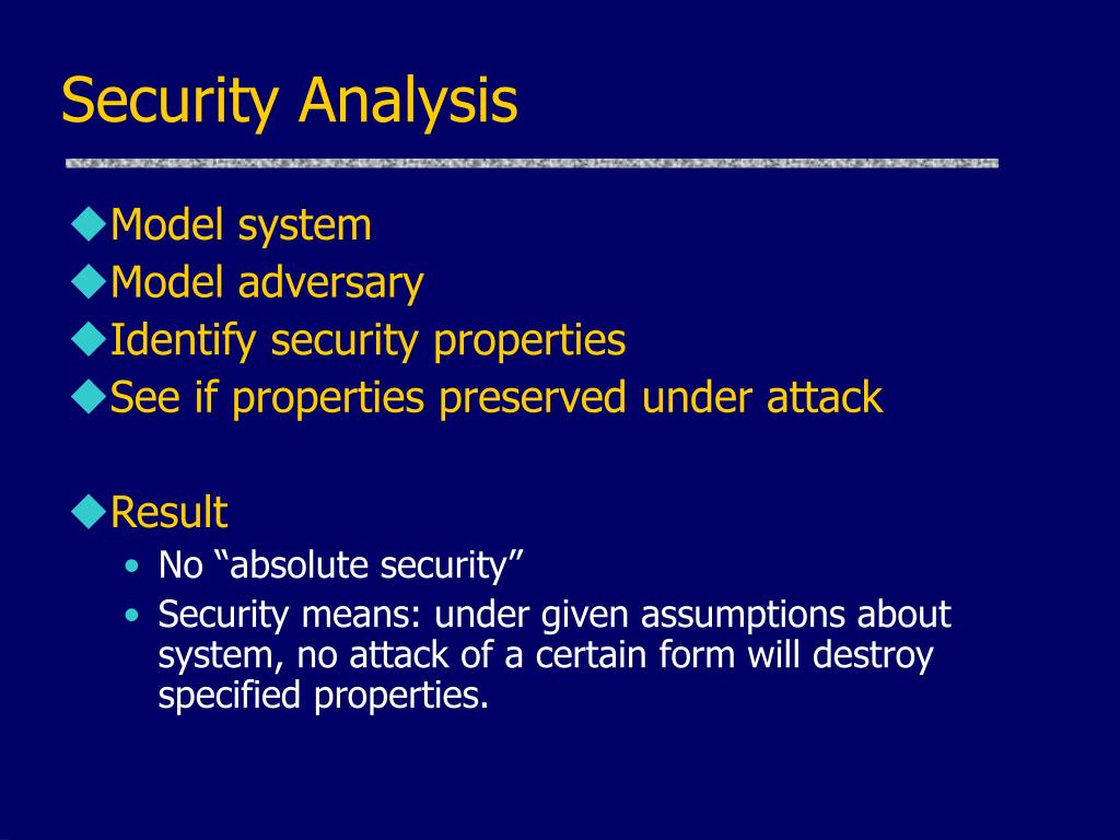 PPT - Security Analysis of Network Protocols PowerPoint Presentation ... PPT - Security Analysis of Network Protocols PowerPoint Presentation ...