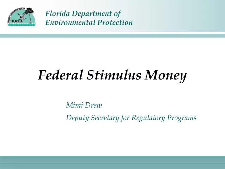 PPT - Federal Stimulus Money PowerPoint Presentation, free download ...