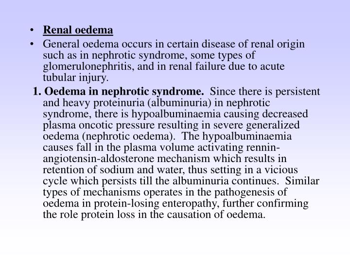 PPT - OEDEMA PowerPoint Presentation - ID:1478540