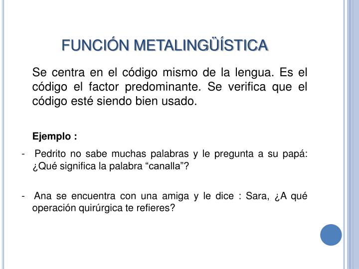 PPT - FUNCIONES DEL LENGUAJE PowerPoint Presentation - ID:1479036