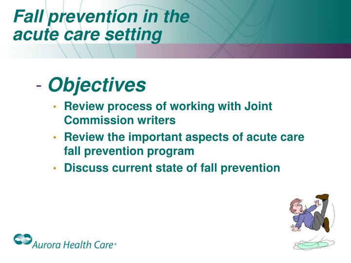 PPT - Fall Prevention in the Acute Care Setting Presented by Lee Jeske ...