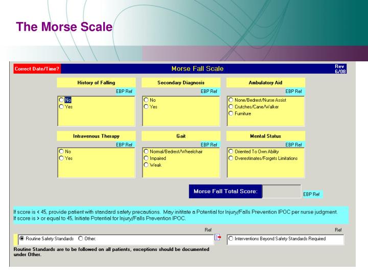 PPT - Fall Prevention in the Acute Care Setting Presented by Lee Jeske ...