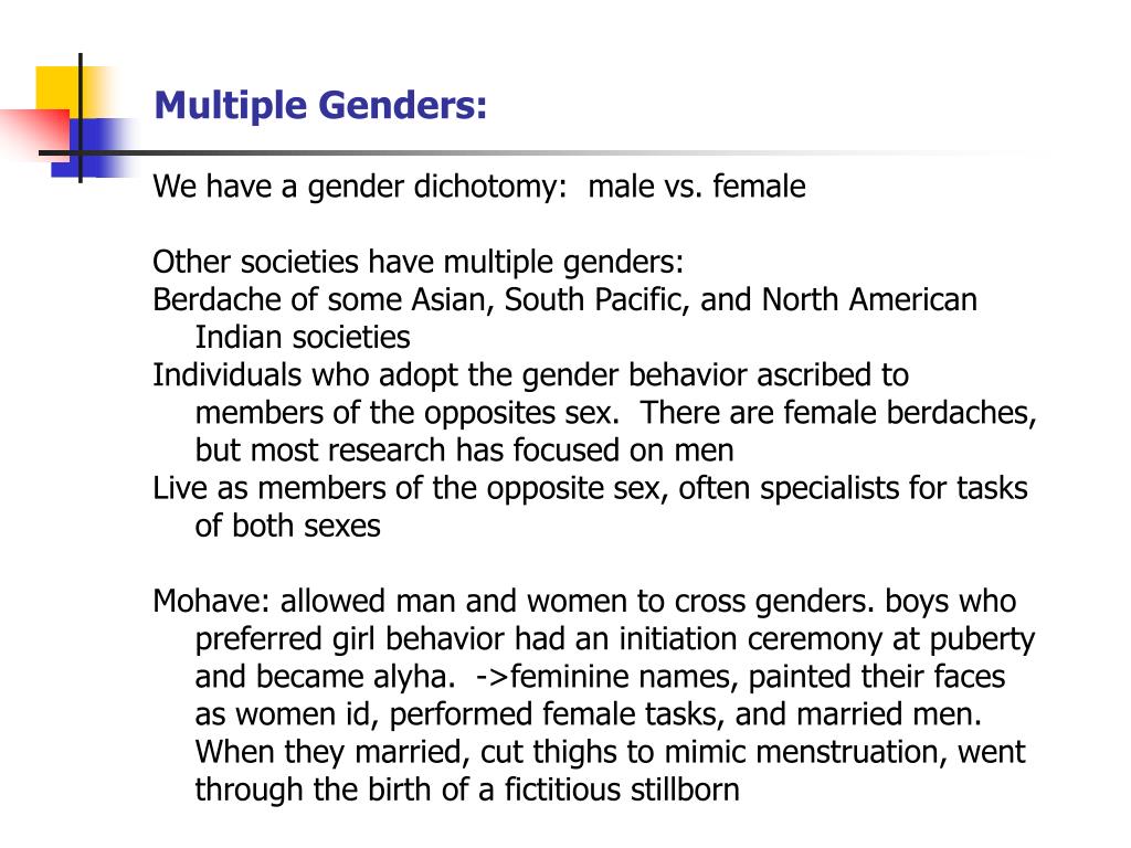 PPT - Chapter 3: Ancestors and Neighbors Social Construction of Gender ...