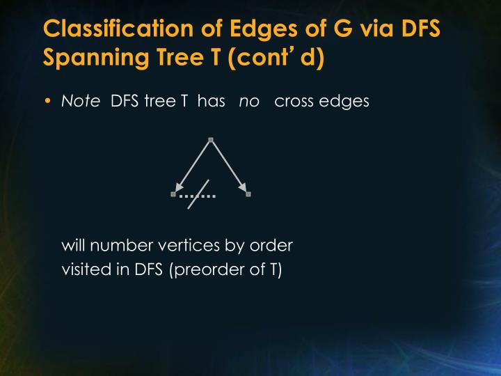 PPT - Graph Algorithms Using Depth First Search PowerPoint Presentation ...