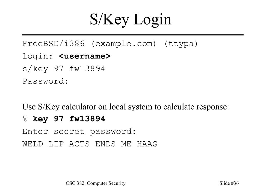 PPT - CSC 382: Computer Security PowerPoint Presentation, free download ...