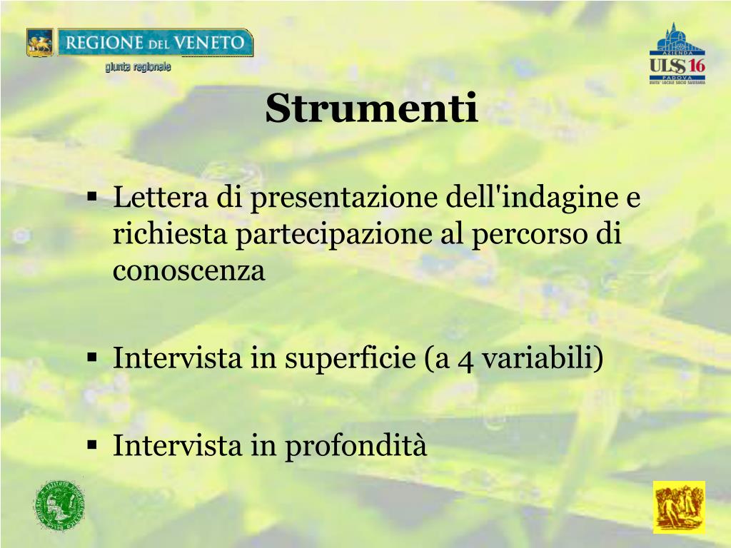 PPT - Individuazione di una prima mappa orientativa delle risorse ... PPT - Individuazione di una prima mappa orientativa delle risorse ...