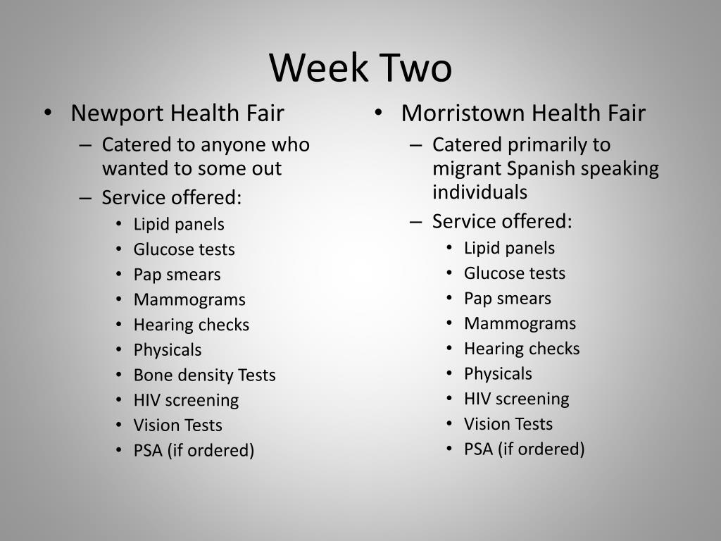 PPT - Rural Medical Health Fair: Community Outreach Success PowerPoint ...