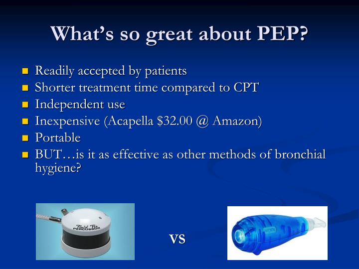 PPT - Positive Expiratory Pressure Therapy PowerPoint Presentation - ID ...